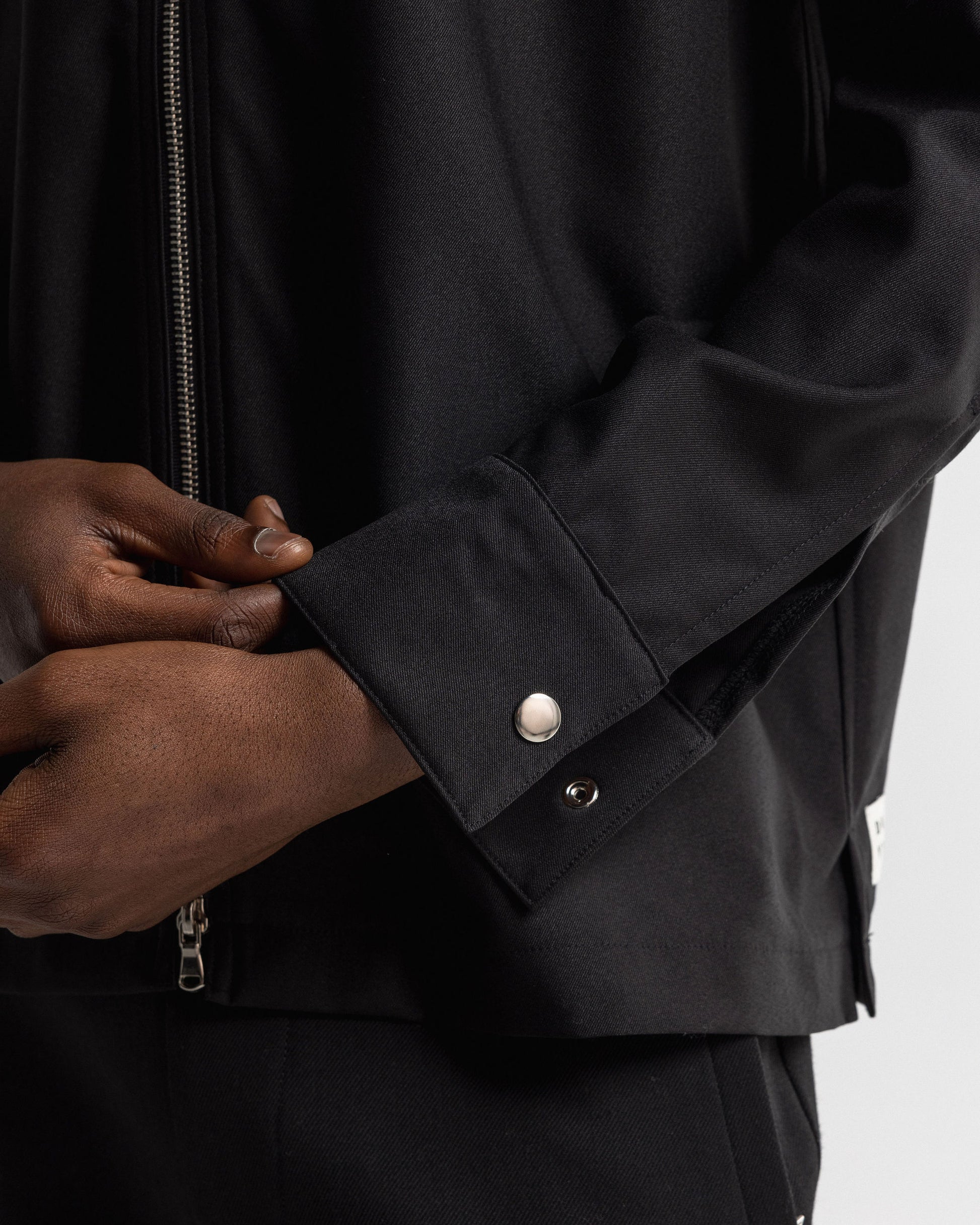 Twill Zip Through Jacket
